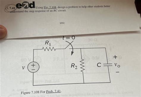Solved 3 7 41 1 10 Using Eig 7 108 Design A Problem To