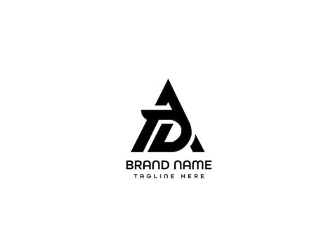 Monogram Letter Logo Design Template Premium Vector