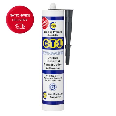 Ct1 Multi Purpose Sealant And Adhesive Anthracite Hancocks Drainage And