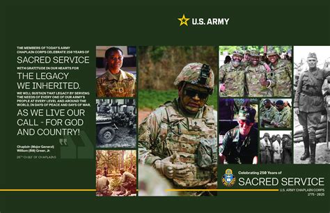 Army Chaplain Corps Celebrates 250 Years Of Sacred Service With New Report Article The