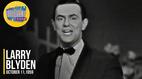 Larry Blyden Carolina In The Morning On The Ed Sullivan Show Youtube