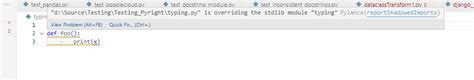ReportShadowedImports Is Warning About A Relative Package Import Issue Microsoft