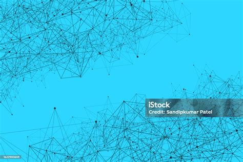 Internet Connection Abstract Sense Of Science And Technology Graphic Design Background Stock