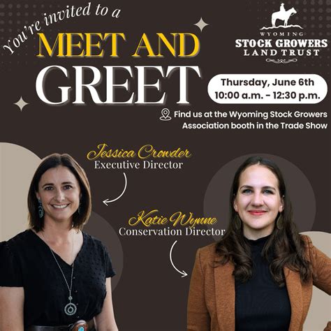 Youre Invited To A Meet And Greet With Our Executive Director Jessica