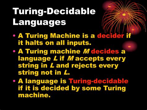 Ppt Turing Machines Decidability Powerpoint Presentation Free Download Id142928