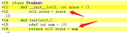 How To Use Cdef Int To Define A Member Attribute With C Int Type In