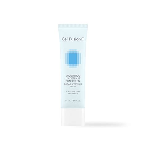 Cellfusionc Aquatica Uv Defense Sunscreen Otc 50ml