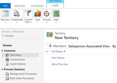 Dynamics 365 Sales Territories Carl De Souza
