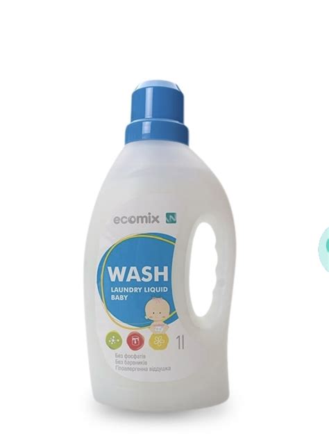 Средство для стирки Ecomix Wash для детских вещей | отзывы