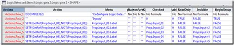 A Visio Logic Gate With Logic Bvisual