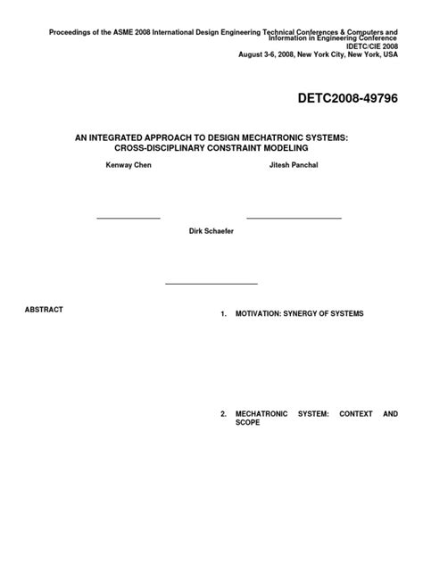 Anintegratedapproachtodesignmechatronics Systems Pdf Electric Anintegratedapproachtodesignmechatronics Systems Pdf Electric