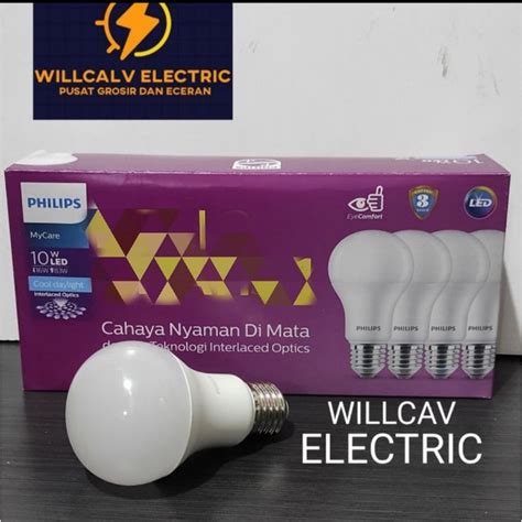 Jual Philips Led W Watt Lampu Philips Led W Watt Pack Harga Pc Cahaya Putih
