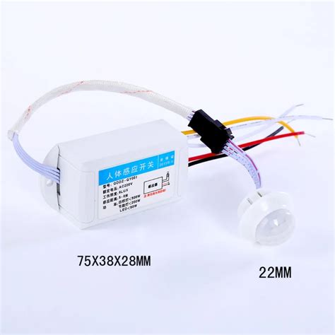 Adjustable Body Infrared IR Sensor Switch Module Intelligent Motion Bulb In Switches From Lights