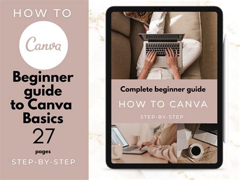 How To Use Canva Beginner Basic Guide Marketing Small Business Canva Guide For Beginners How To
