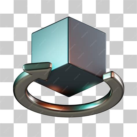 Premium Psd Rotate Tool 3d Icon Premium Psd Rotate Tool 3d Icon