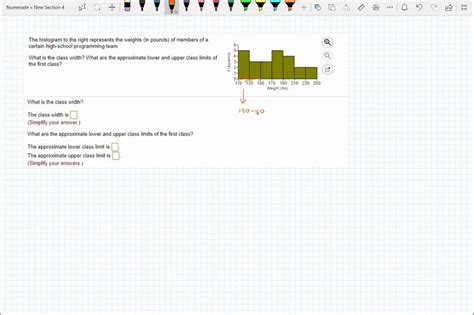 Solved Texts What Are The Approximate Lower And Upper Class Limits Of The First Class The