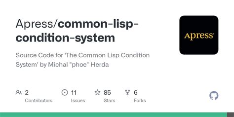 Source Code For The Common Lisp Condition System By Michał Phoe