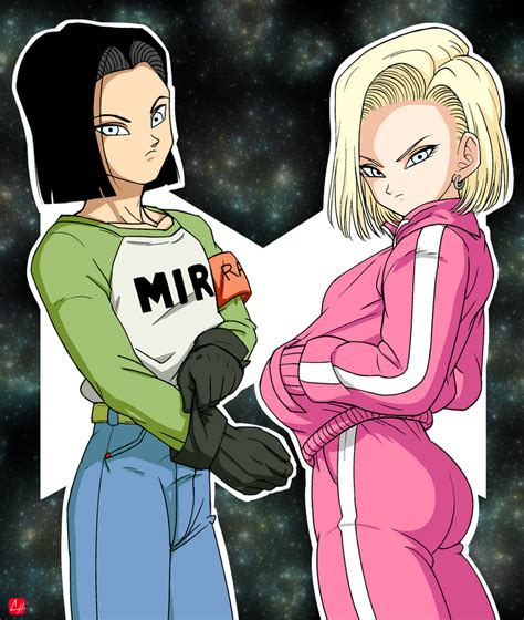 [ Dragon Ball Super ] Android 17 And 18 By Chris Re5 On Deviantart