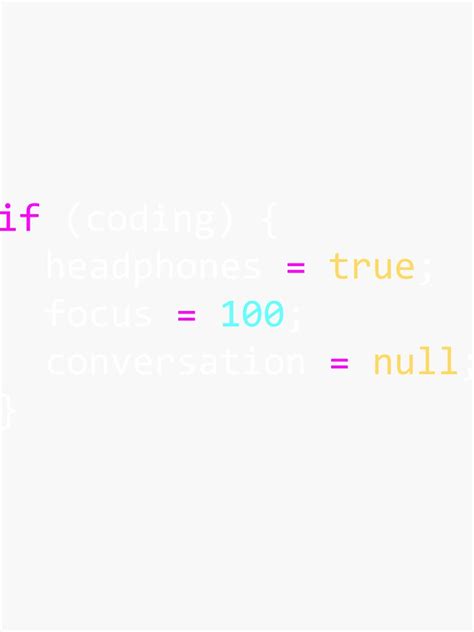 Dont Disturb Programmer Sticker For Sale By Geekynerd Redbubble