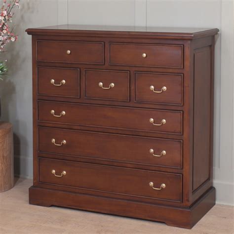 Large Mahogany Chest Of Drawers