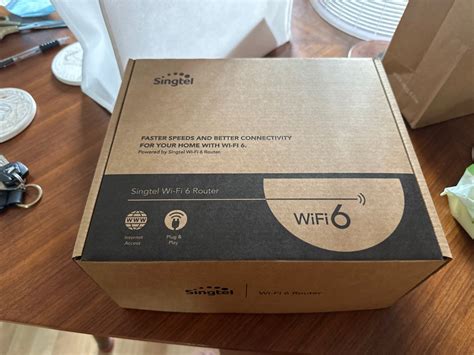 Singtel Wifi 6 Ax5400 Router Computers And Tech Parts And Accessories Networking On Carousell