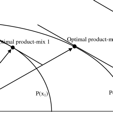 Optimal Product Mix And The Effect Of Size Note 2 Download Scientific Diagram