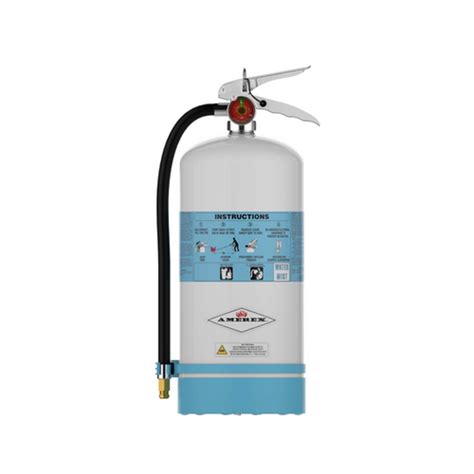 Extintor De Agua Desmineralizada 1 75 Gl Amerex Globals Distribuidor