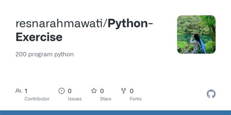 github resnarahmawati python exercise 200 program python