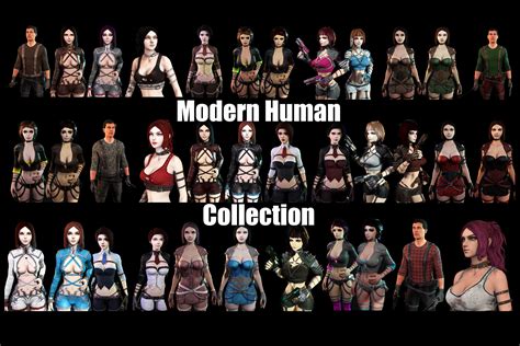 Modern Human Collection Characters Unity Asset Store