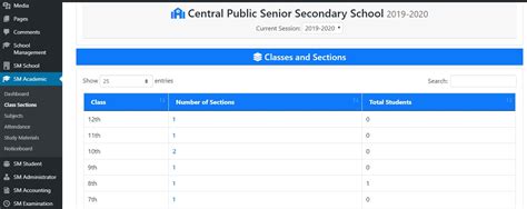 Add Class Sections Princesage Online Branding