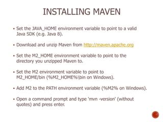 Basic Maven Guide Pptx