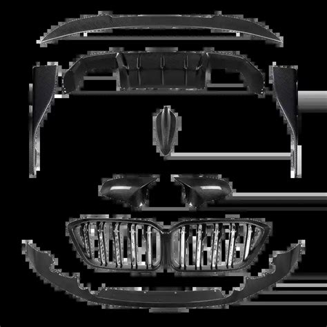 M Performance Bodykit Dry Carbon Fiber For Bmw G42 97 X3m F97 F97 Gi4