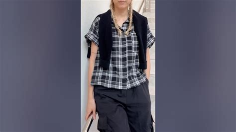 긴팔셔츠를 반팔셔츠로 깔끔하게 리폼하기 Diy 셔츠리폼 초간단리폼 Youtube