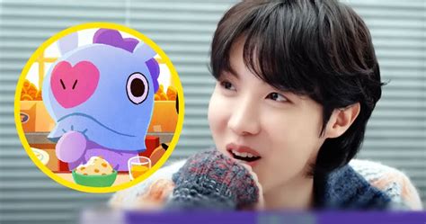 Whats Under Bt21 Mangs Mask Btss J Hope Reveals Their True