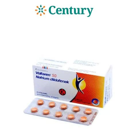 Jual Voltaren 50 Mg 10 Tablet Per Strip Natrium Diklofenak 50 Mg