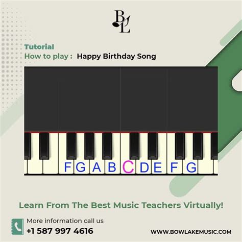 Bow Lake Music Coding And Lang On Linkedin Tutorial Happy Birthday Song