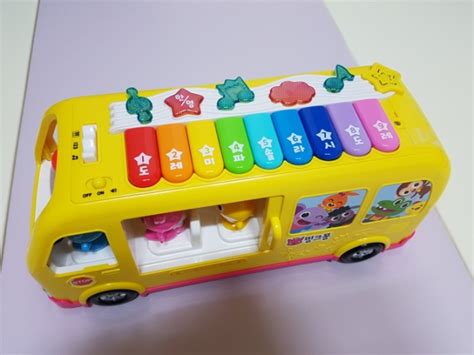 아기장난감추천 뛰뛰빵빵 노래하는 핑크퐁 피아노버스와 함께 떠나요♬ 네이버 블로그