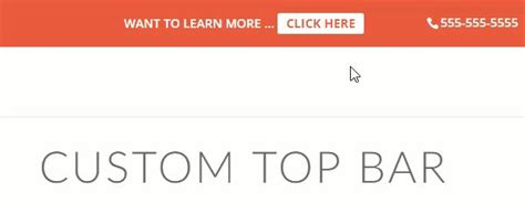 Customizing Divis Secondary Menu Bar With A Call To Action Call To