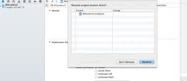 Swift Xcode Isnt Renaming The Application Properly Stack Overflow