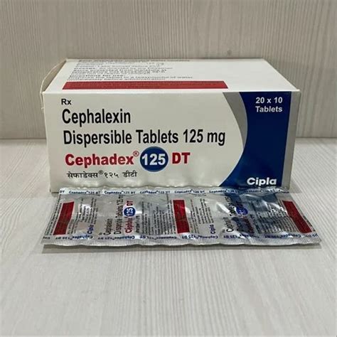 Cephadex Cefalexin 125 Tablet Dt At ₹ 92strip Cephalexin Tablets In
