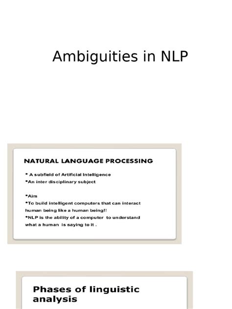 5 Ambiguity And Uncertainity In Nlp 09012024 Pdf