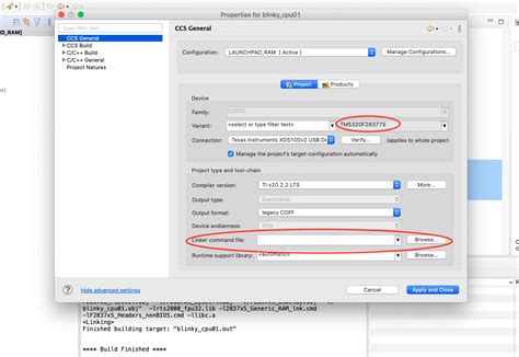 Ccs Tms F S Problem Getting Tms F Szwtt Device To Boot From Flash C