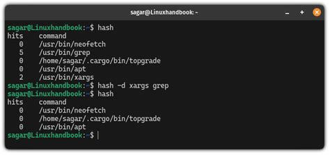 Use Hash Command In Linux