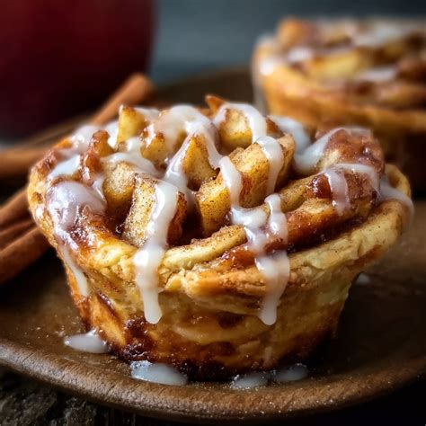 Cinnamon Roll Apple Pies The Coziest Mini Dessert For Fall Her