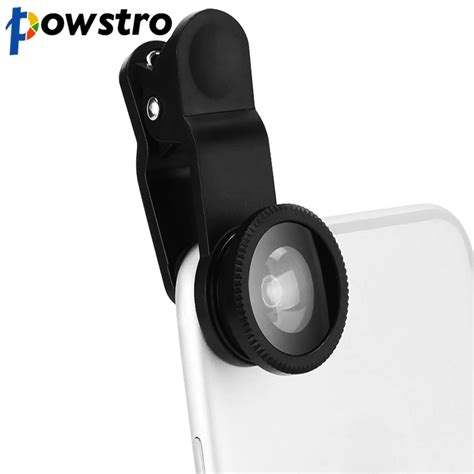 Powstro 3 в 1 объектив для мобильного телефона широкоугольный объектив ...