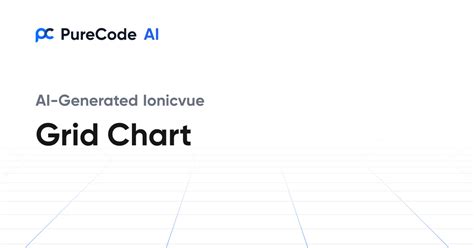 Build Great Ionicvue Grid Chart Components Faster Using Ai Tools