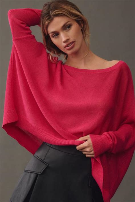 Maeve 보트넥 시어 리넨 스웨터 앤트로폴로지 한국 공식 스토어 유니크한 여성 패션 및 라이프스타일 편집샵 200개이상의 프리미엄 브랜드 여성 의류 액세서리