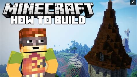 Minecraft Cone Roof Tutorial