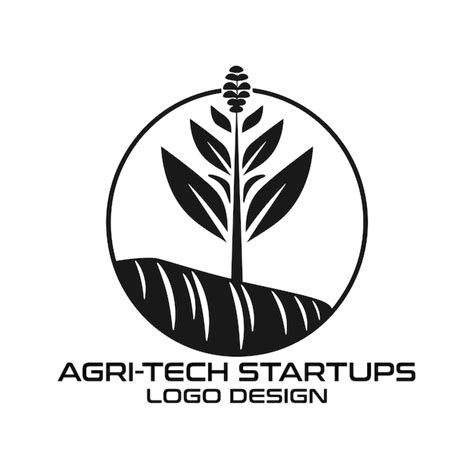 Premium Vector Agri Tech Startups Vector Logo Design