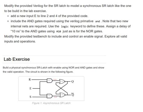 Solved Please Help Me Complete The Verilog Code By Following Chegg